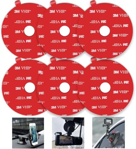 Amazon.com: Double Sided Adhesive Pads.Sticky Dash Cam Mounting Tape ...