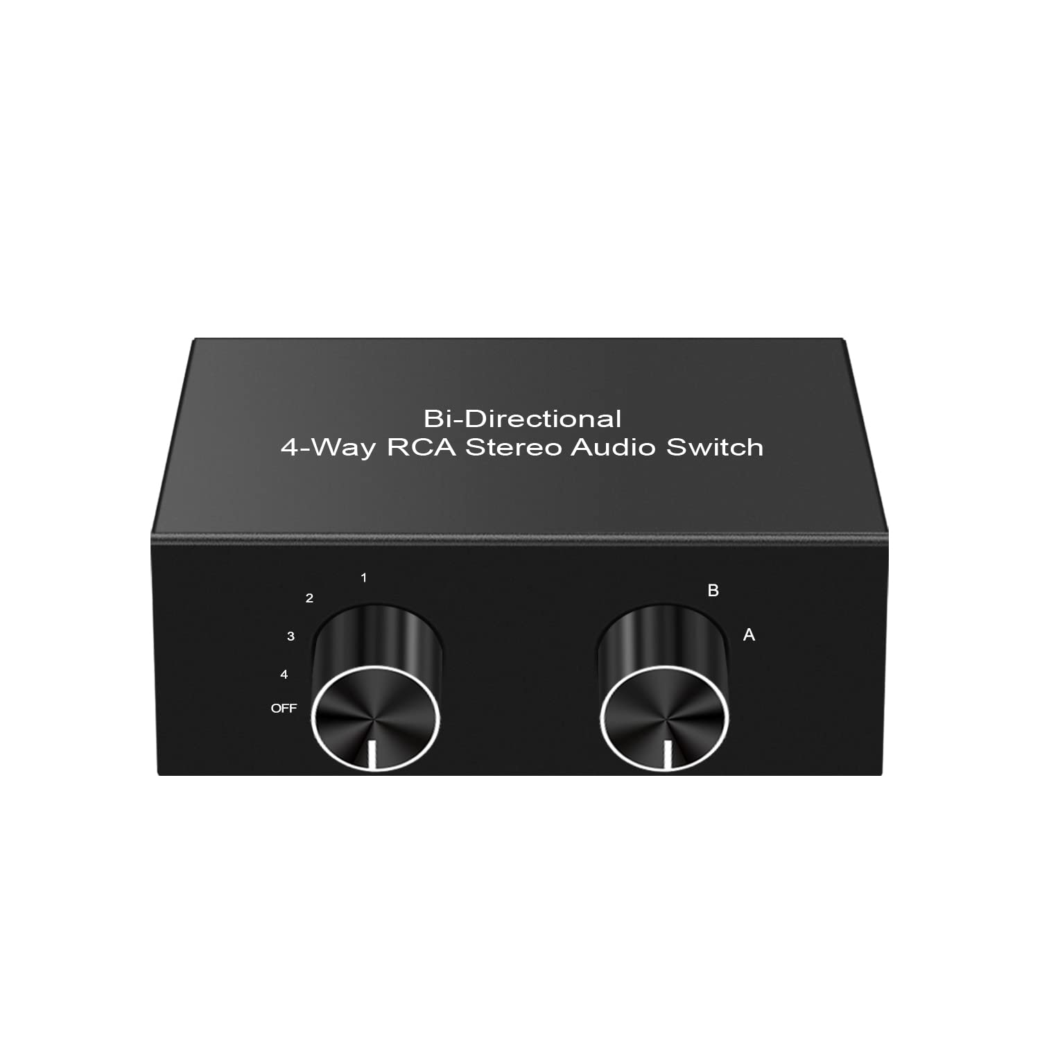 Amazon.com: 4-Port Bi-Directional RCA Switcher, HiFi RCA L/R Sound ...