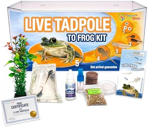 Amazon.com: Tadpole to Frog Starter Kit - Includes Certificate for 2 ...