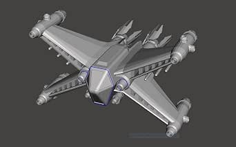 Amazon.co.jp: バビロン5 タイガー スターフューリー Babylon 5 TIGER STARFURY 3Dプリント 未組立 無 ...