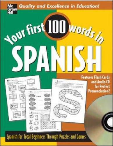 Amazon.com: Your First 100 Words Spanish w/Audio CD (Your First 100 ...