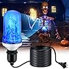 Amazon.com: Treela LED Halloween Skeleton Lighting Kit, E26 Base Flame ...