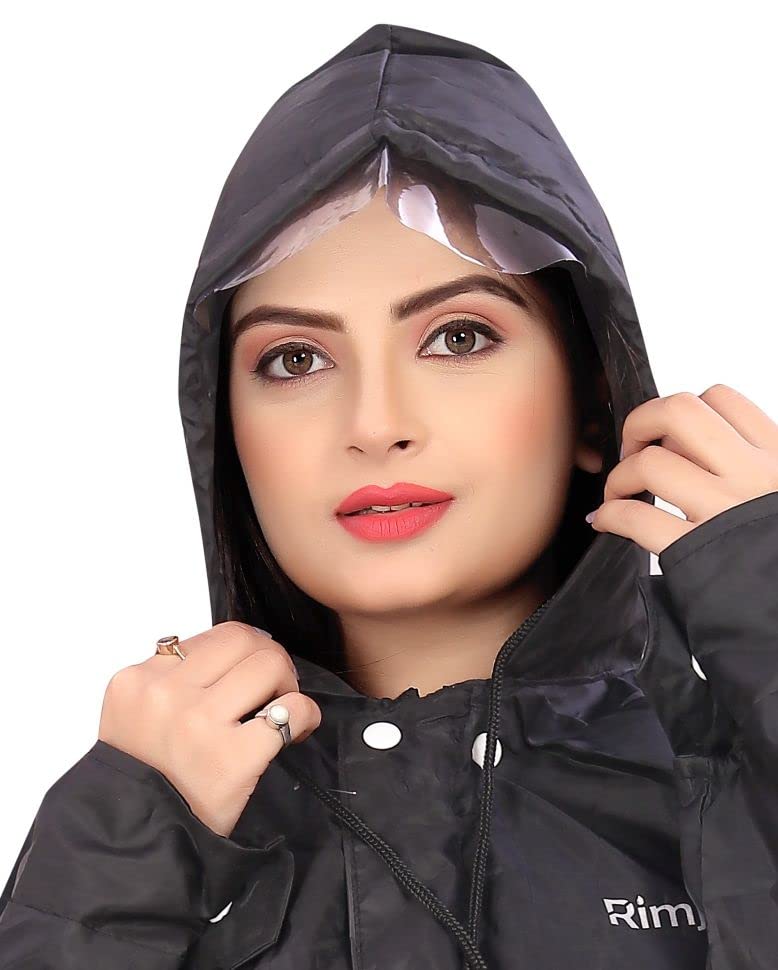 KAMOSA Women Waterproof Reversible Raincoat with Top bottom set and ...