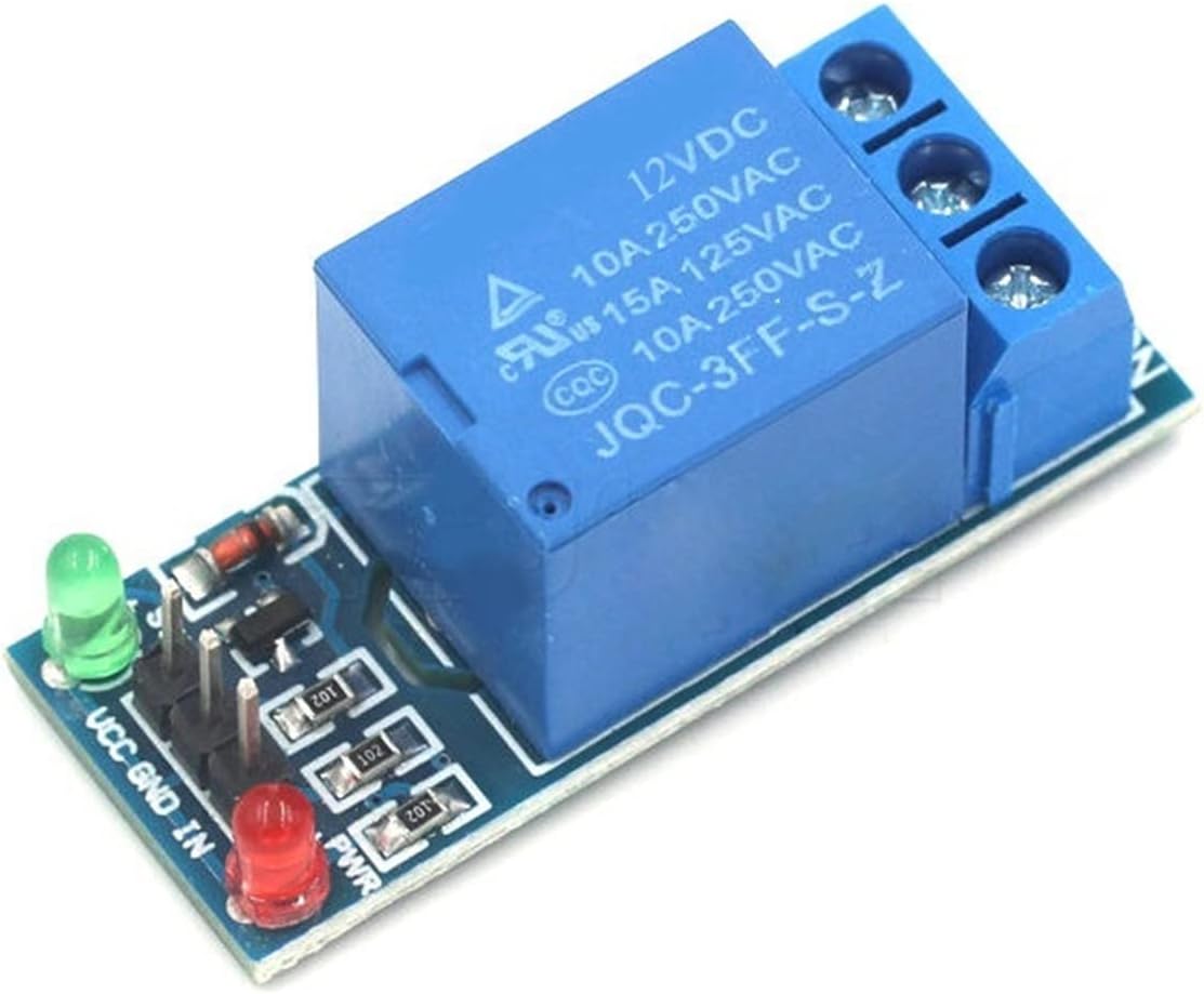 WQGQPXOB 5V 12V 24V high and Low Level Trigger 1 Channel Relay Module ...