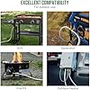 Amazon.com : 6 Feet Propane Hose Extension, Braided 3/8" Propane ...