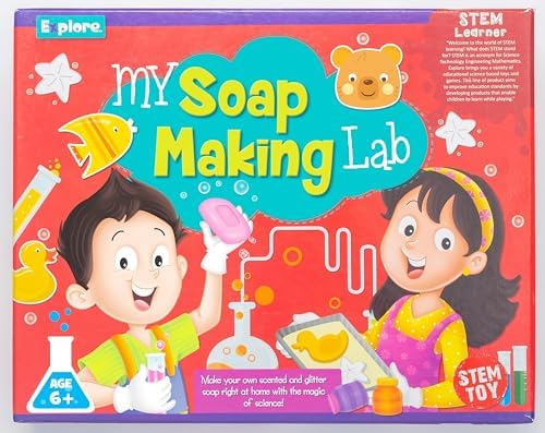 Goyal's Science Experiments STEM Learner My Soap Making Lab Kit ...