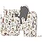 Amazon.com: CEVIOLINRE Cow Print Oven Mitts and Pot Holders Set ...