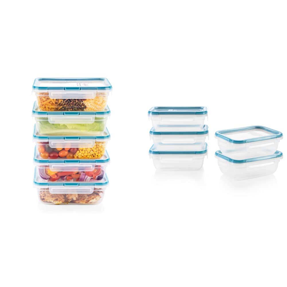 Amazon.com: Snapware Total Solution 10-Pc Plastic Food Storage ...