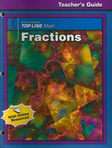 Fractions (Steck-vaughn Top Line Math): 9781419003783: Amazon.com: Books