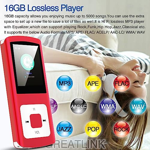 Snapklik.com : MP3 Player, Hotechs HiFi 32GB Music Player