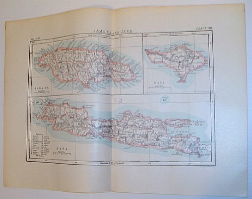 Maps of Jamaica and Java: Circa 1902: Author Not Stated: Amazon.com: Books