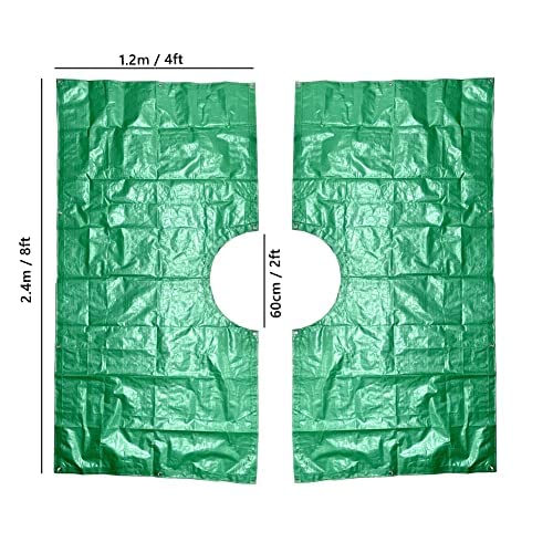 Snapklik.com : 2 X 8x4 Landscape Pruning Drop Cloth, Pruning Tarp Sheets
