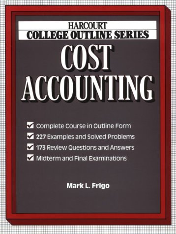 Cost Accounting (Books for Professionals): Frigo, Mark L ...