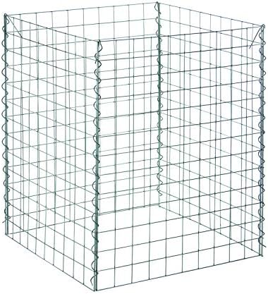 bellissa grid composter, galvanisé - 99060 - Bac à compost en acier ...