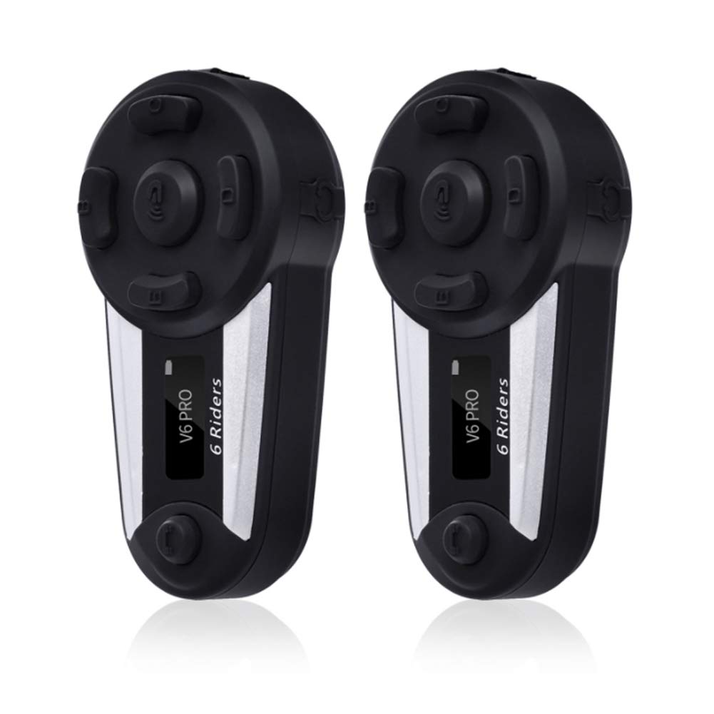 Buy QSPORTPEAK V6 Pro Motorbike Bluetooth Helmet Intercom Interphone ...