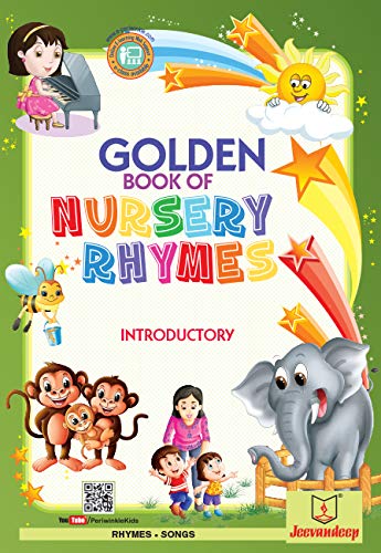 Buy Jeevandeep Golden Book of Nursery Rhymes with QR Code for Videos ...