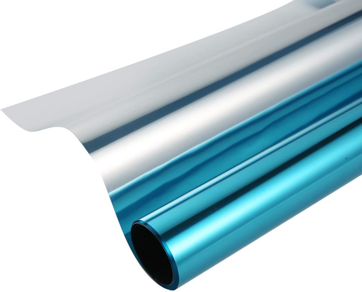 Amazon.com: JNK NETWORKS Reflective Car Window Tint Film - One Way ...