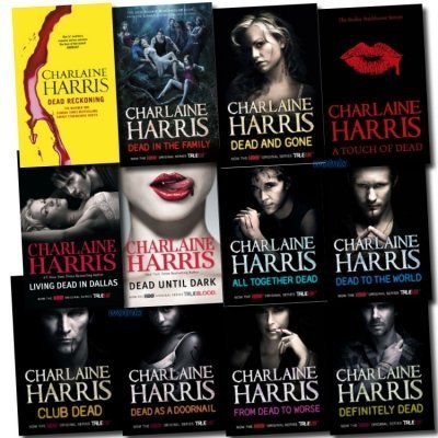 True Blood 12 Books Collection Charlaine Harris Set Pack(Dead Reckoning ...