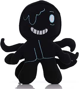 25Cm Black Undertale Octopus Plush Toys Doll Undertale Sans Octopus ...