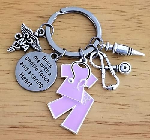 Kit's Kiss CNA Certified Nursing Assistant Keychain CNA Keychain ...