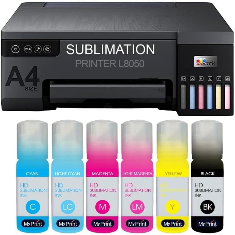MY PRINT | Sublimation wired Printer Machine For Home Inkjet Printers ...