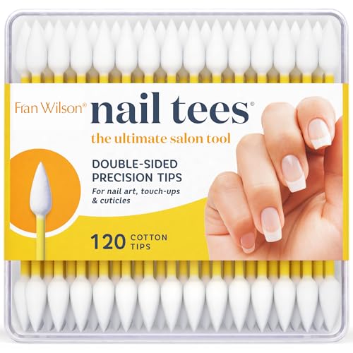 Fran Wilson NAIL TEES COTTON TIPS 120 Count - The Ultimate Nail Tool ...