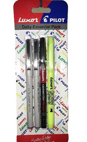 Luxor pilot daily essential pack : Amazon.in: Office Products