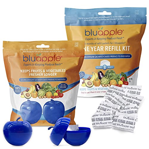 Snapklik.com : Bluapple Classic Produce Saver 15-Month Bundle ...