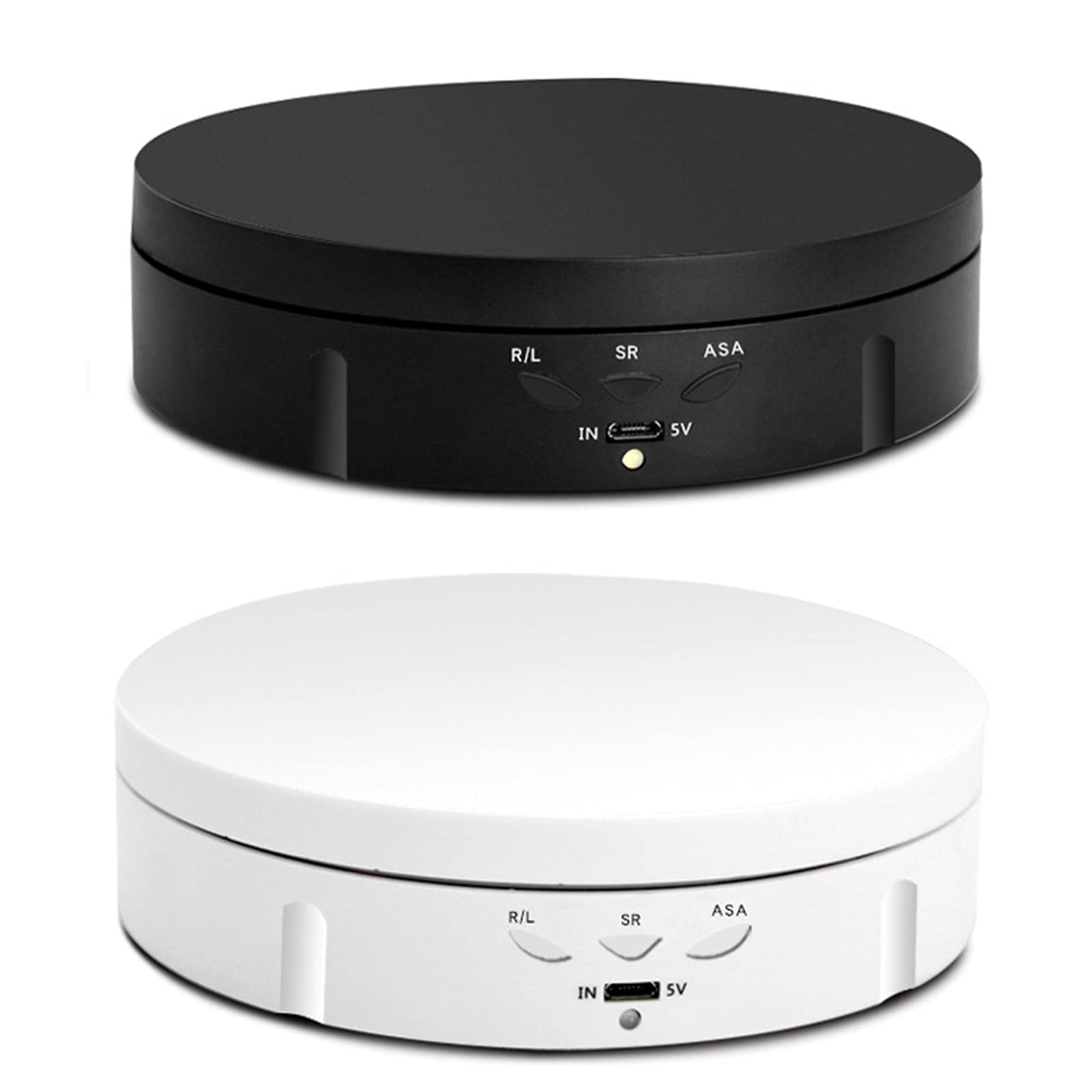 Buy 2pcs Rotating Display Stand, 360-Degree Motorized Rotating ...