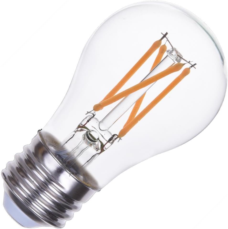 Eiko 13025 - L7WA15/827GC/D/E26 A15 A Line Pear LED Light Bulb - Amazon.com