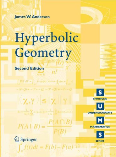 Hyperbolic Geometry (Springer Undergraduate Mathematics Series) 2 ...