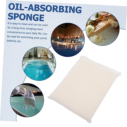 SHERCHPRY Swimming Pool Oil Absorbing Sponge Efficient Cleaner Pad for ...