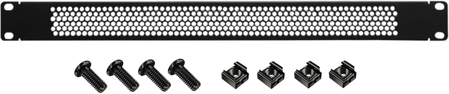 Amazon.com: TECHTOO Blank Rack Mount Panel Spacer with Venting for 19 ...