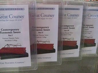 Contemporary Economic Issues (The Great Courses Business & Economics ...