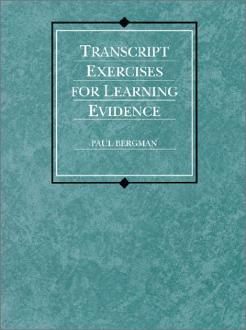 Transcript Exercises for Learning Evidence : Buy Online at Best Price ...