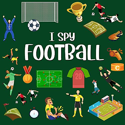 I Spy Football: Football Activity Book For Toddlers And Preschoolers (I ...