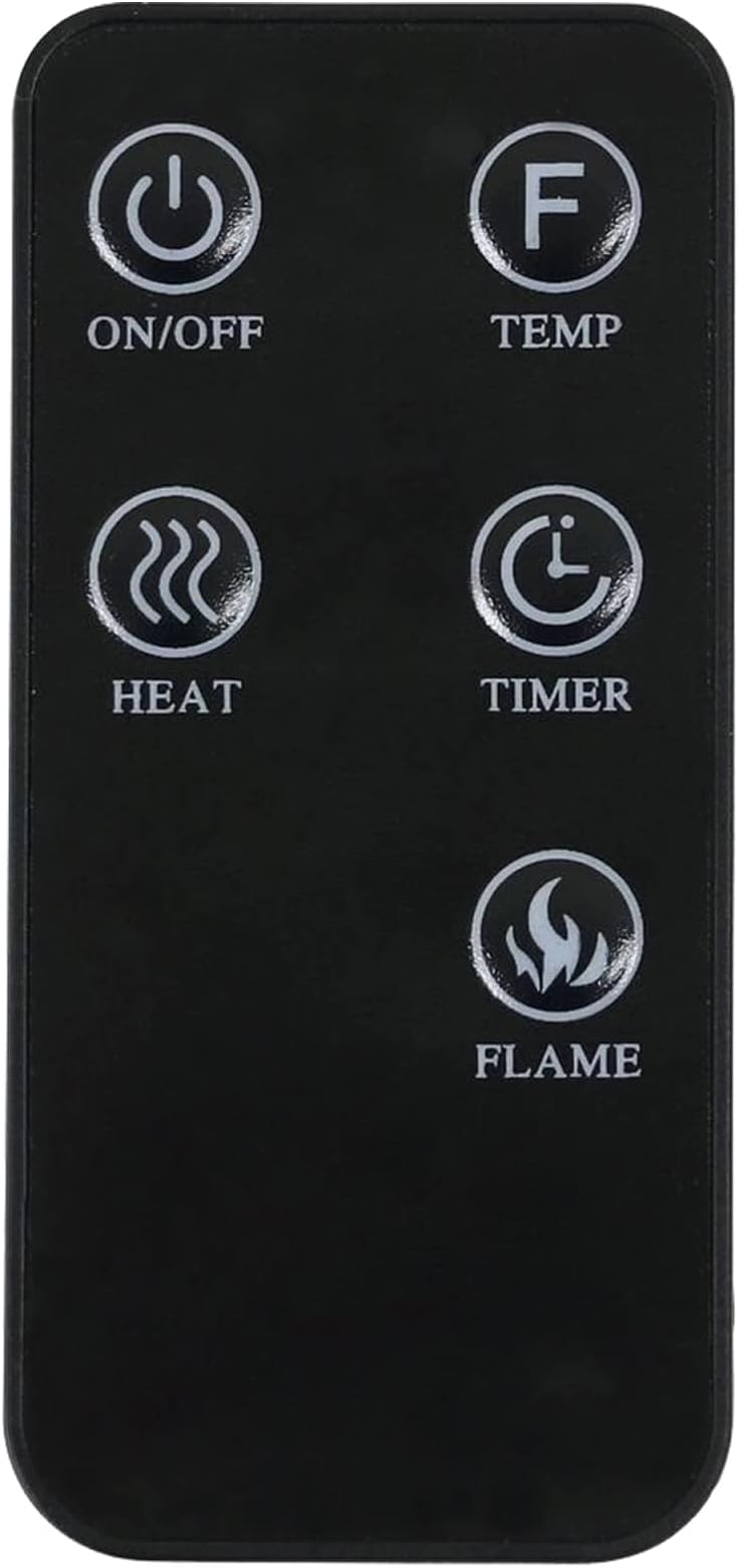 Amazon.com: Replacement for Allen+Roth Electric Fireplace Heater Remote ...