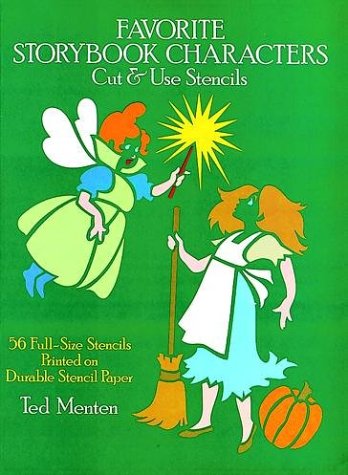 Favorite Storybook Characters Cut & Use Stencils | Amazon.com.br