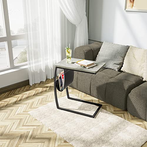 Snapklik.com : SRIWATANA Side End Tables Living Room, Vintage C-Shaped ...