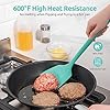 Amazon.com: U-Taste 600ºF Heat Resistant Silicone Turners: 13.6in Long ...