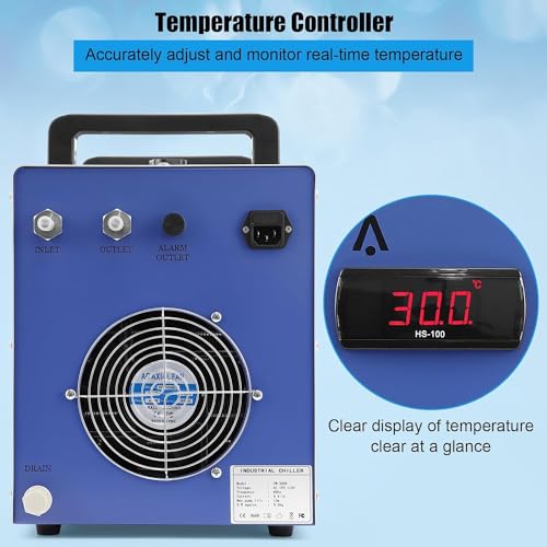 Snapklik.com : Industrial Water Chiller CW3000 Cooling System, 110V 9L ...
