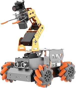Amazon.com: Hiwonder Raspberry Pi 5DOF AI Vision Robotic Arm with ...