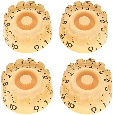 Amazon.com: Musiclily Pro Metric Coarse-knurled 18 Splines Speed Knobs ...