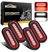 Amazon.com: Partsam 2pcs Waterproof 6" inch Oval Sealed Stop Turn Tail ...