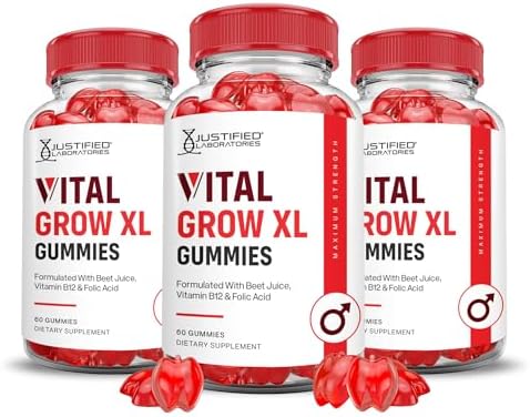 Amazon.com: (3 Pack) Vital Surge - Vital Surge for Men Gummies, Vital ...