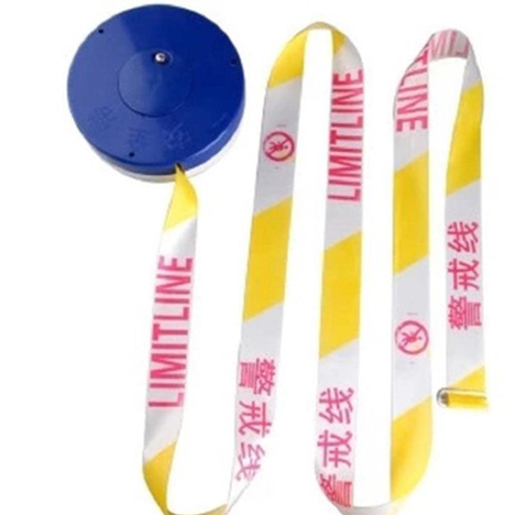 LYLA 60M X Reusable Barricade Tape Police Yellow Caution Line Security ...