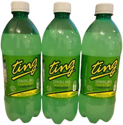 Amazon.com : Ting, Sparkling Jamaican Grapefruit Flavored Beverage, 10 ...