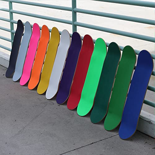 Snapklik.com : 9 X 33 Inch Skateboard Grip Tape Sheet White