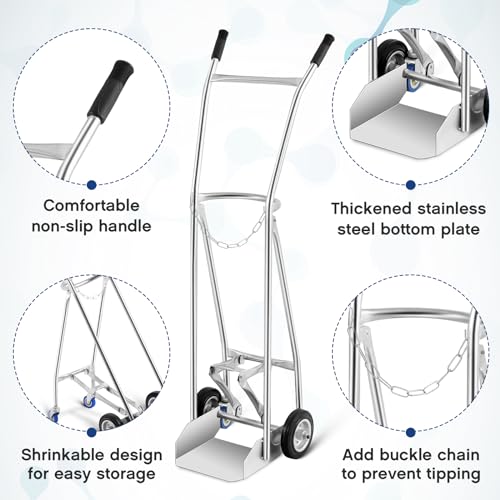 Snapklik.com : Datanly Oxygen Tank Cart Dolly