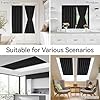 Amazon.com: Vatge Privacy Sidelight Curtains for Front Door - Side Door ...
